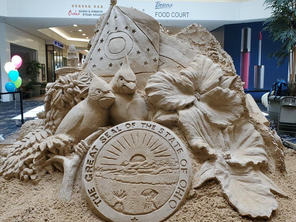 Sand sculpture revealed at OV Mall | News, Sports, Jobs - The Times Leader